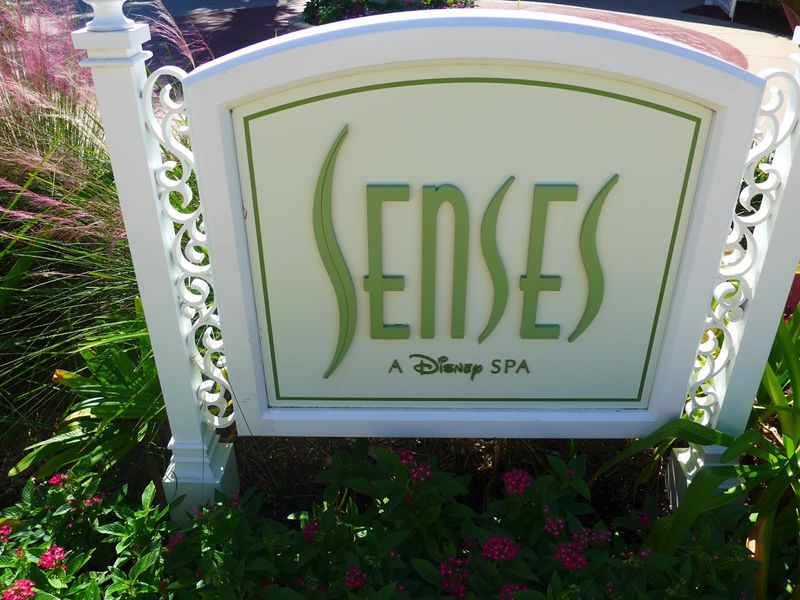 Relaxing at Senses at Disney’s Grand Floridian