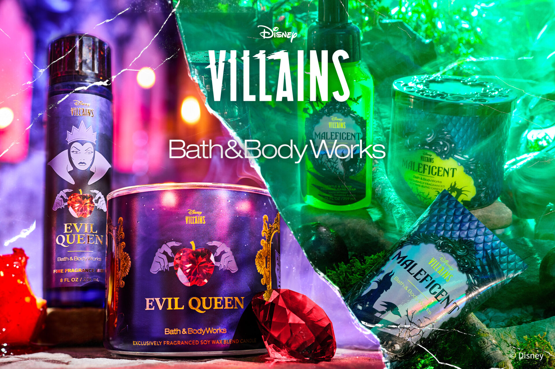 The Disney Villains Collection by Bath & Body Works