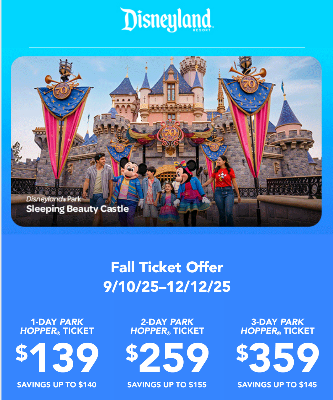 Disneyland Resort Update for September 15, 2025