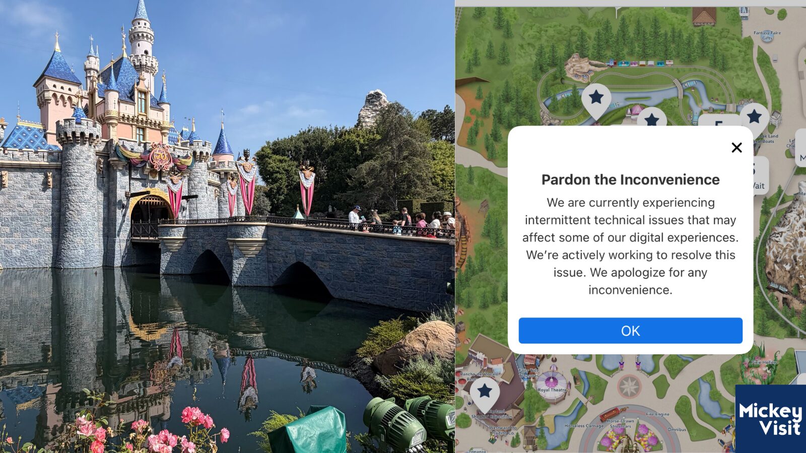 Disneyland & Disney World Experiencing Outage Due to Technical Issues